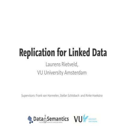 Replication for Linked Data | PDF