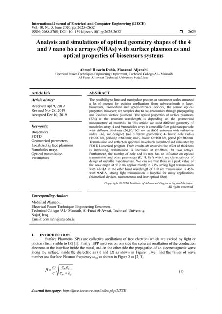 A design and simulation of optical pressure sensor based on photonic ...