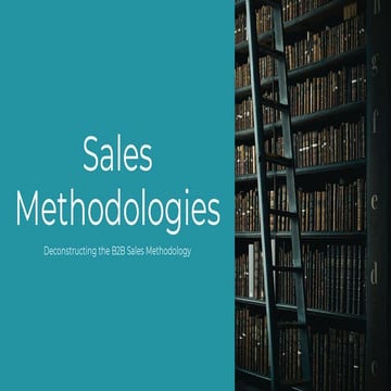 V4C23_First Matter_Sales Methodologies.pdf | Business | Business and ...
