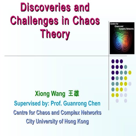 CCCN Talk on Stable Chaos | PPT