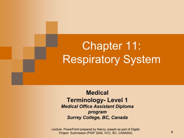Grade 8 - Respiratory System | PPT