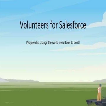 Volunteer for Salesforce (V4S) by Sayali and Ishita | PPTX
