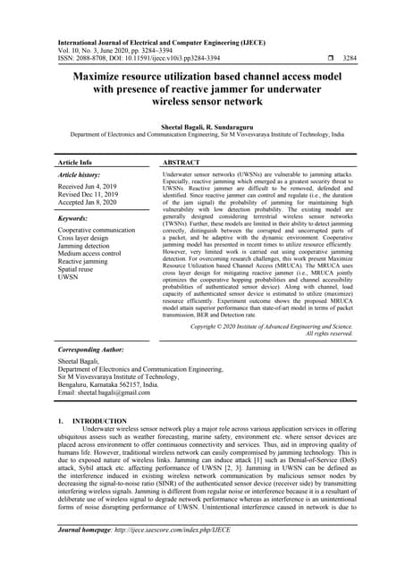 Research Challenges and Characteristic Features in Wireless Sensor Networks | PDF