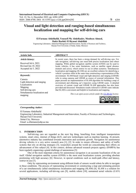 “Introduction to Visual Simultaneous Localization and Mapping (VSLAM),” a Presentation from ...