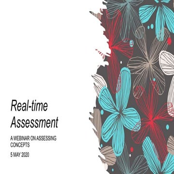 Real-time Assessment: A Guide for Emergency Remote Teaching | PPTX ...