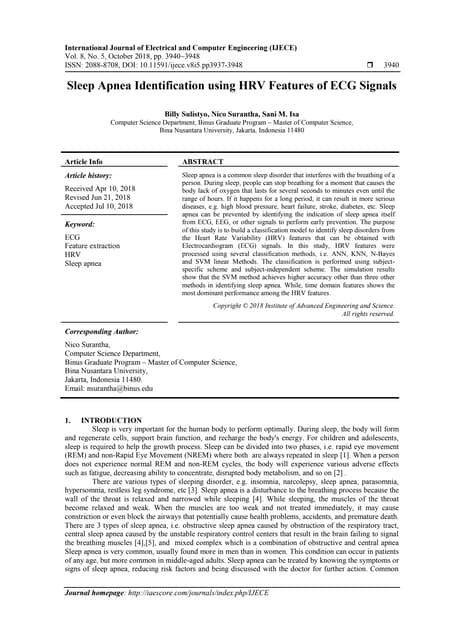 Arduino uno based obstructive sleep apnea detection using respiratory ...