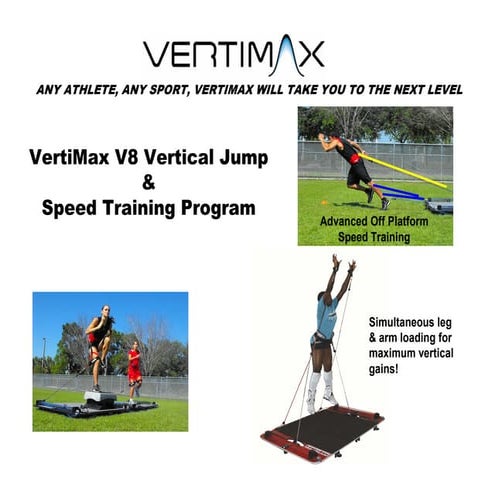 V8 Speed & Vertical Training Program 2 14 11 | PPT