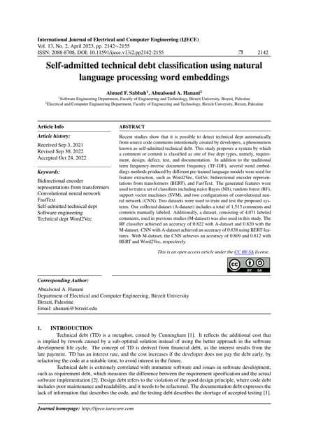 Characterizing and Mitigating Self-Admitted Technical Debt in Build Systems | PPTX