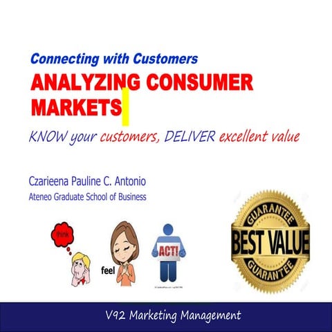 v92 COSLA TSL - Ch6 Analyzing Consumer Markets | PPTX