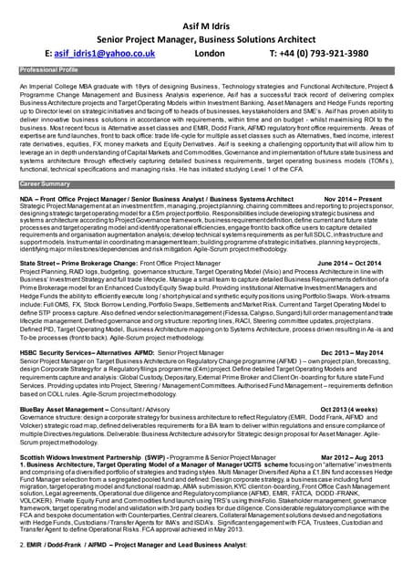 CV Phil Green, Chicago, London | PDF | Business Accounting & Finance | Business