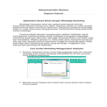 V ablaster tutorial | PDF