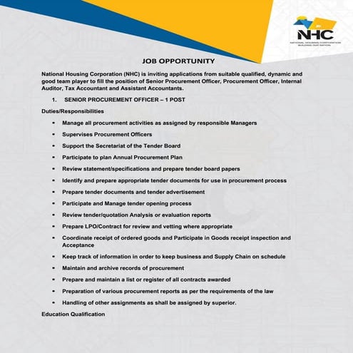 JOB ANNOUNCEMENT | PDF