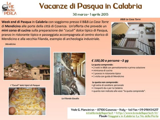 Pasqua al mare in calabria | PDF
