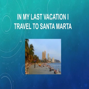 Vacation | PPTX