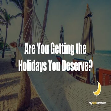 Concepts and types of vacations | PPTX