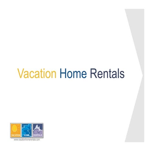 Vacation Home Rentals Owner Introduction | PDF