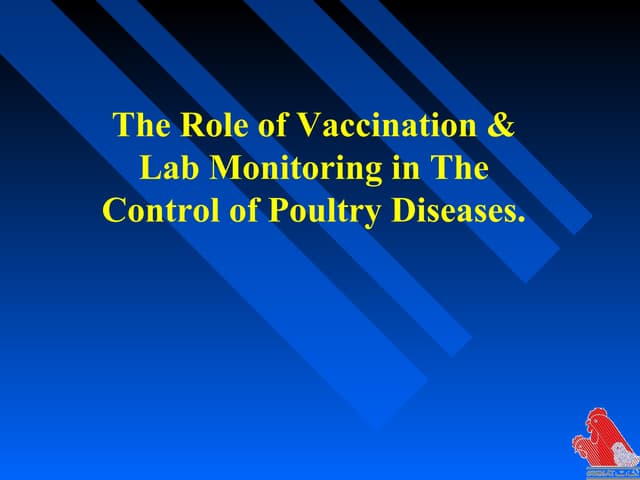 Vaccination for poultry | PPT