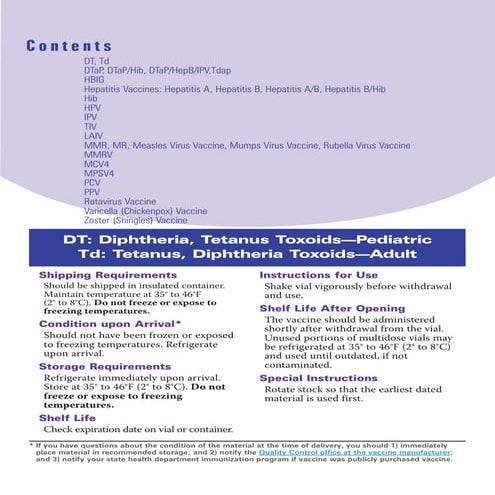 VACCINE STORAGE GUIDELINES | PDF
