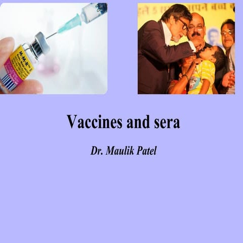 Vaccines and sera | PPT