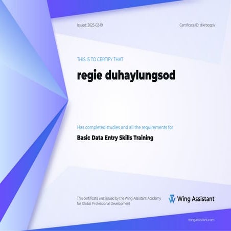 Certified Virtual Assistant (VA) Expert. | PDF