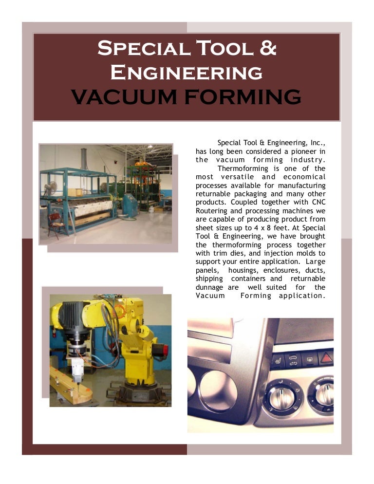Vac Form Brochure