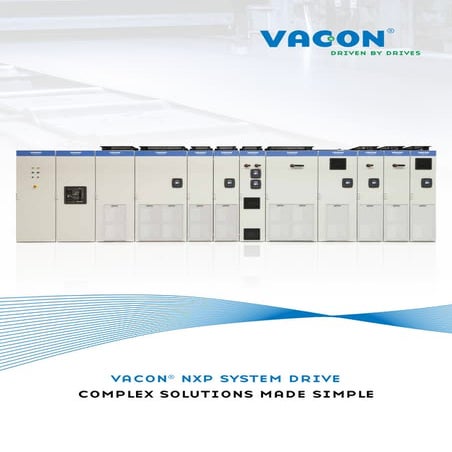 VACON NXP System Drive - Complex Solutions Made Simple | PDF