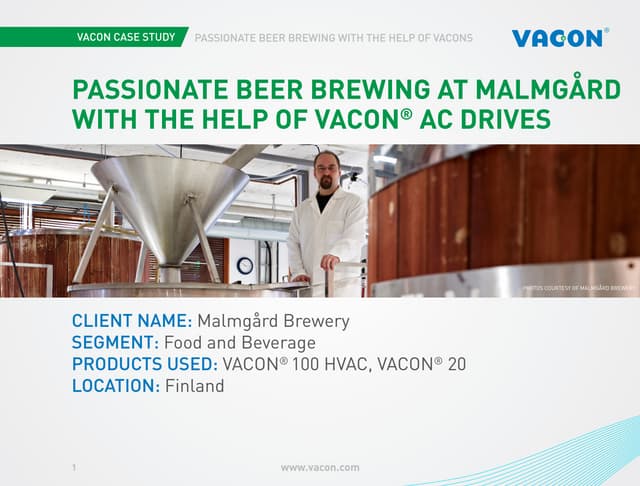 Wilo selects VACON® Compact Drives in China | PDF