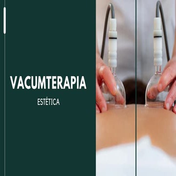 VACUMTERAPIA.pdf fisioterapia y rehabilitación | PDF