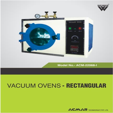 Vacuum oven-rectangular | PDF