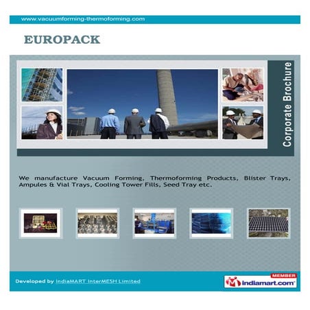 Europack Machines (India) Pvt. Ltd., Mumbai, Vial Trays | PDF