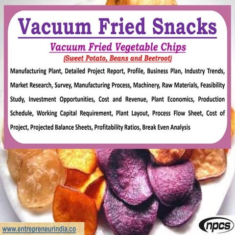Vacuum Fried Snacks :Vacuum Fried Vegetable Chips (Sweet Potato, Beans ...