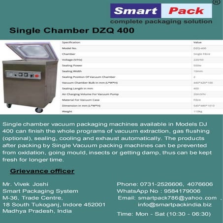 Vacuum Packaging Machine.doc