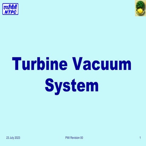 Turbine vacuum system.ppt