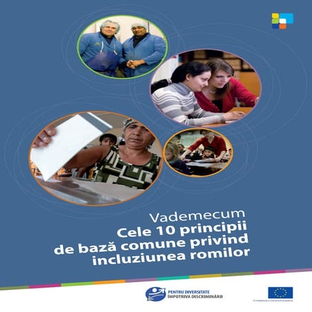 Vademecum: cele 10 principii de bază comune privind incluziunea romilor ...
