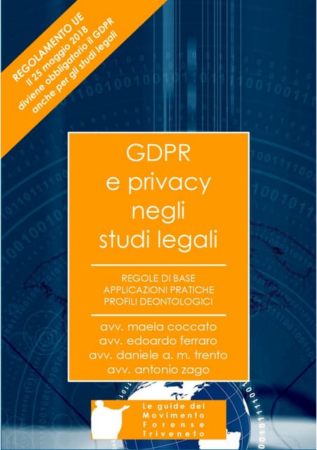 Privacy e Trattamento dei Dati Personali | PPTX | Technology & Computing