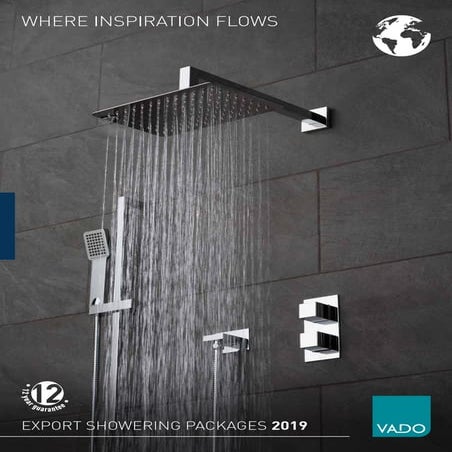 Vado Showering Packages 2019 | PDF