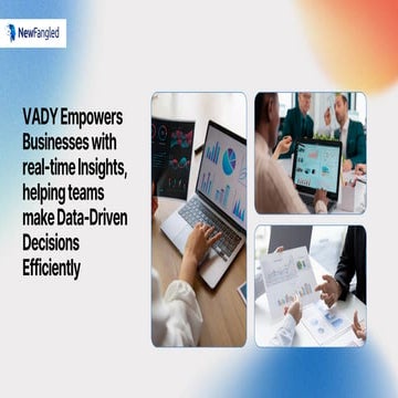 VADY Delivers Real-Time Insights for Confident, Data-Driven Decision Making | PDF