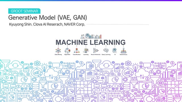 Variational Auto Encoder Generative Adversarial Model Ppt