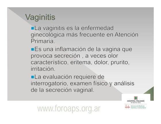 Vaginitis | PPT | Sexual Conditions | Sexual Health
