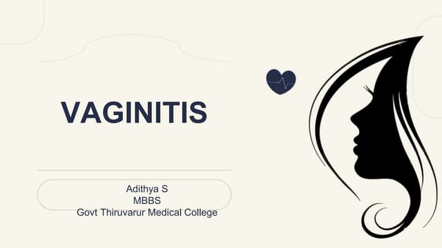 Vaginal candidiasis | PPTX