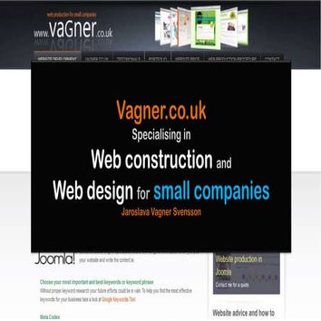 Vagner Web Design | PPTX