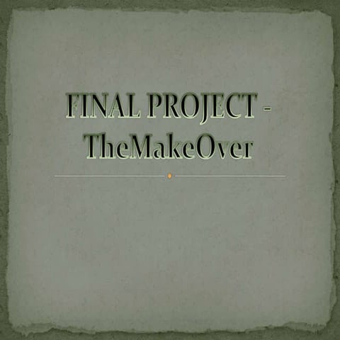 Vaibhav - final project | PPT