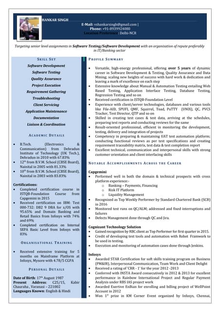 CTS - Experience letter | PDF | Web Development | Internet