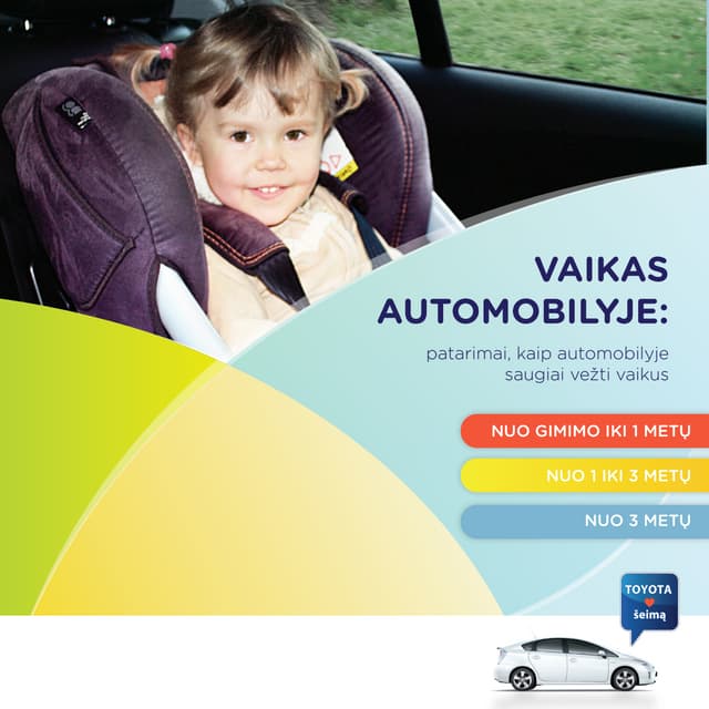 Bukletas Vaikas automobilyje | PDF