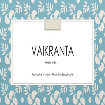 Vaikranta a maharasa having contraversy in identification | PDF