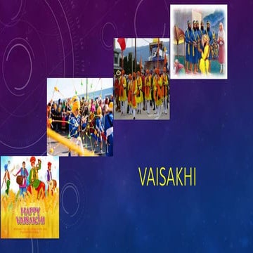 Vaisakhi | PPTX