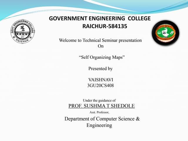 Self-organizing map | PPTX