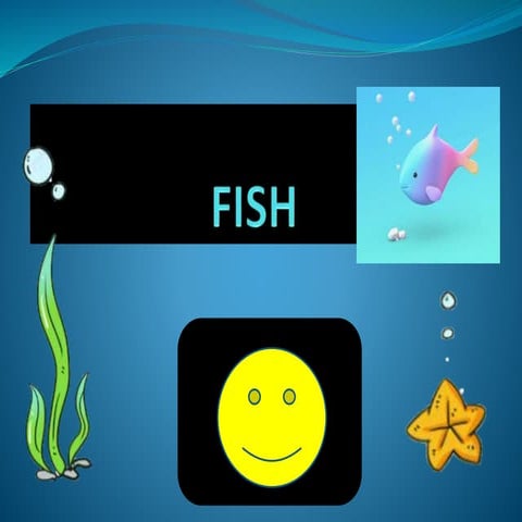 Different types of fishes and their food | PPTX