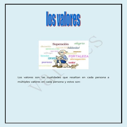 Valores | PPTX