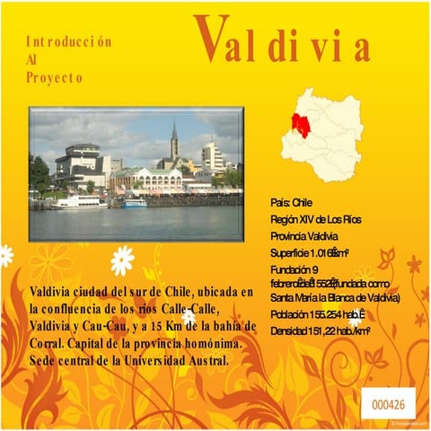Valdivia Descriptivo | PPT